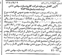 شرکت کانرود سازه - رسمــیو | پلتفرم ارتباط و تحلیل کسب و کارها